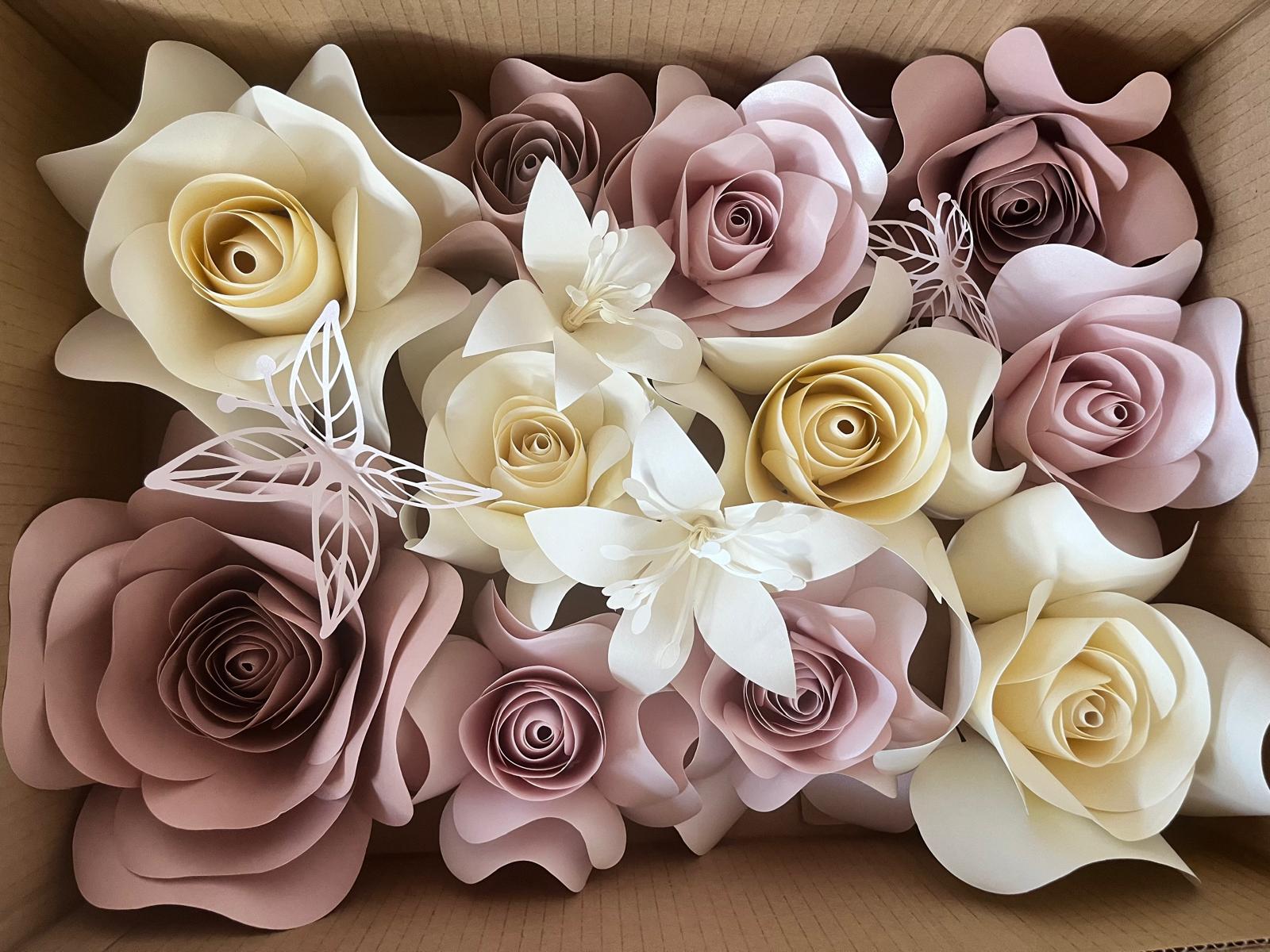 Floral Wall Decor Gift Box | ThePaperPetalStudio